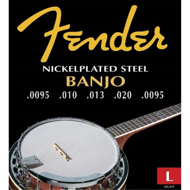 Fender Set 5 Cuerdas Banjo 2255L Light - Fender Chile
