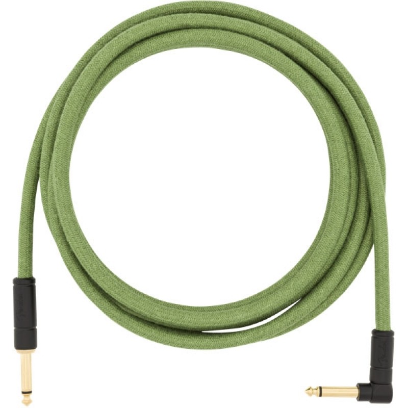 Fender Cable Instrumento Festival 10 pies (3 m) en L - Green - Fender Chile